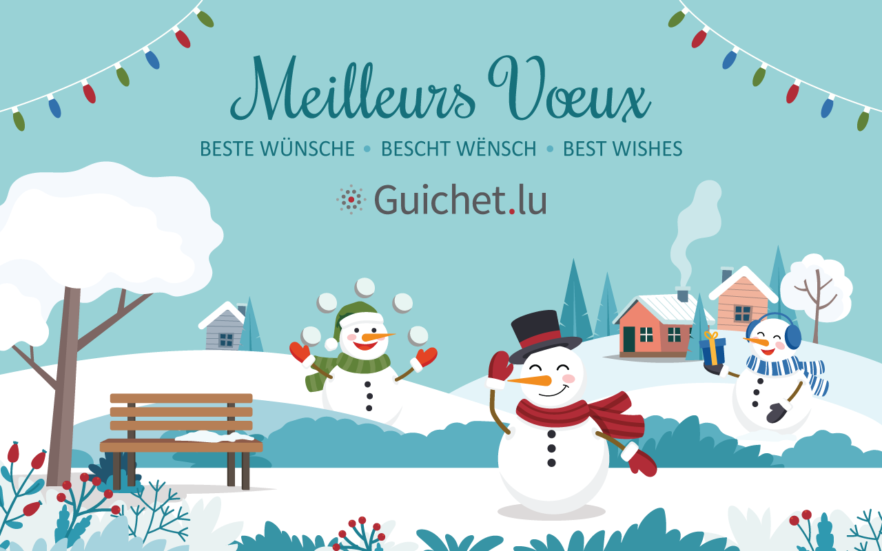 Meilleurs vœux de Guichet.lu - Guichet.lu - Luxembourg